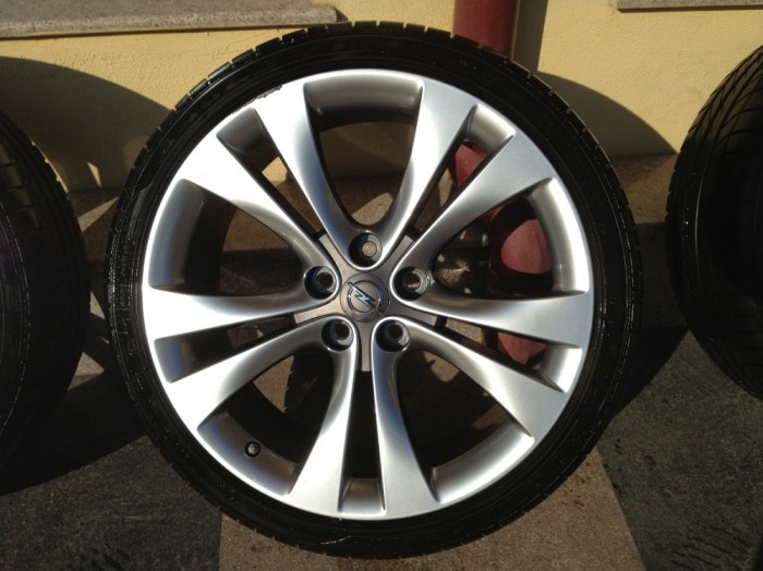 Jante originale Opel Insignia pe 20", cu anvelope Goody