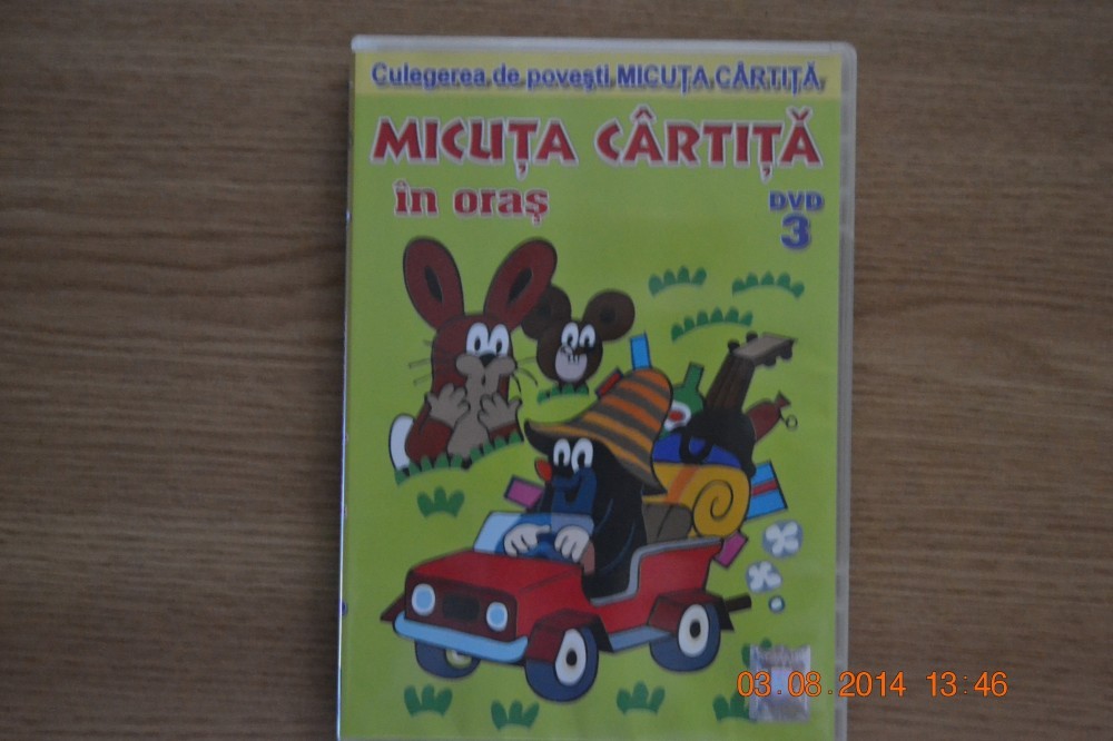 Micuta cartita in oras - dvd desene animate - Film animatie, Romana ...