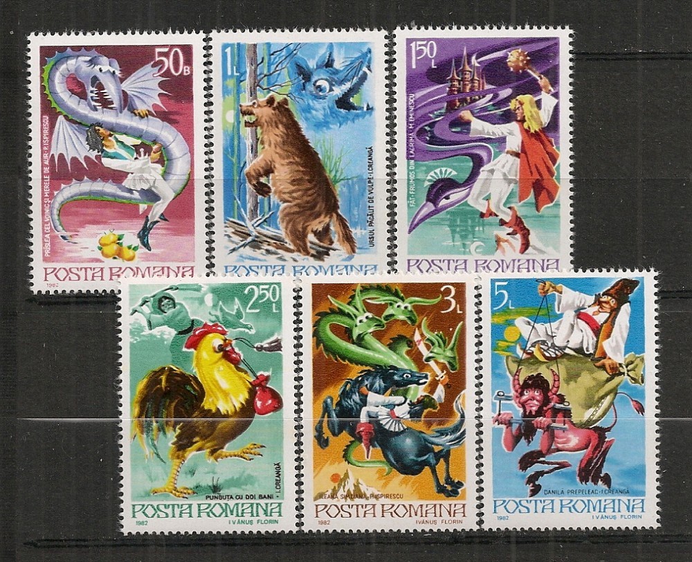 Romania.1982 Basme romanesti CR.627 - Timbre Romania - Okazii