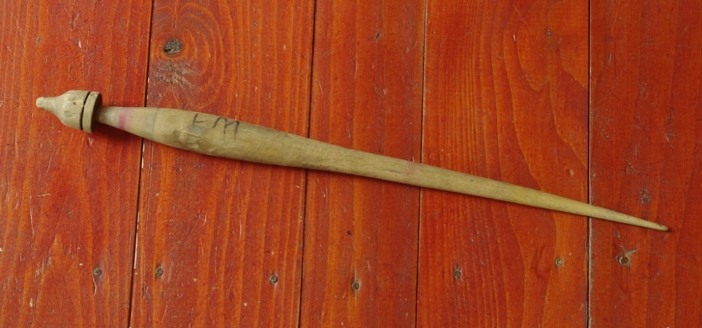 Fus taranesc pentru tors lana - vechi mestesug traditional romanesc ...